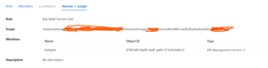 Using Azure Key Vault with Azure APIM – BetaRover Inc