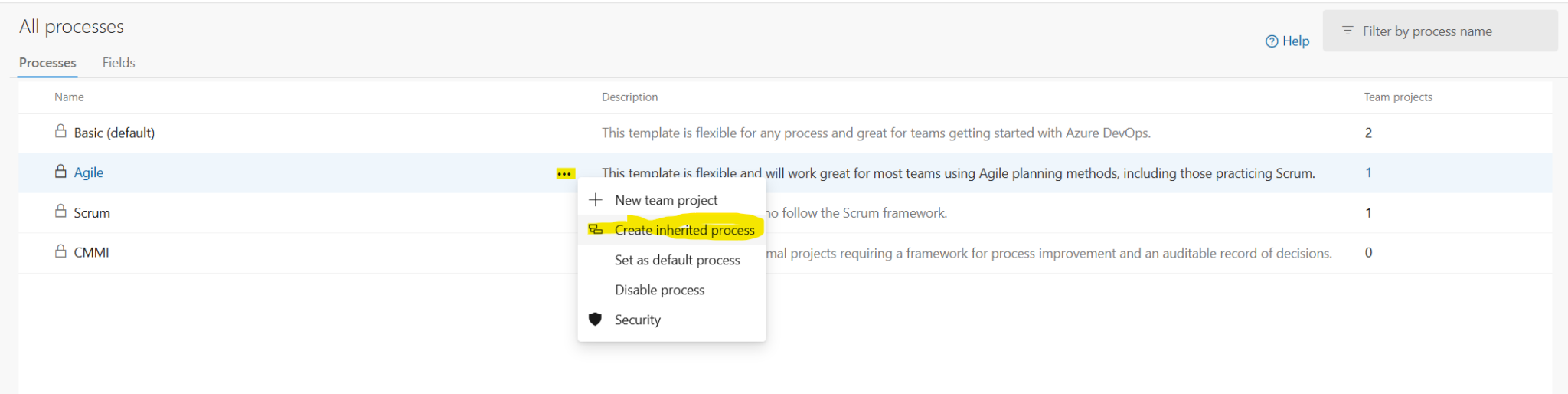 Creating your Own Process in Azure DevOps – BetaRover Inc
