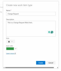 Customizing Azure DevOps Works Items – BetaRover Inc