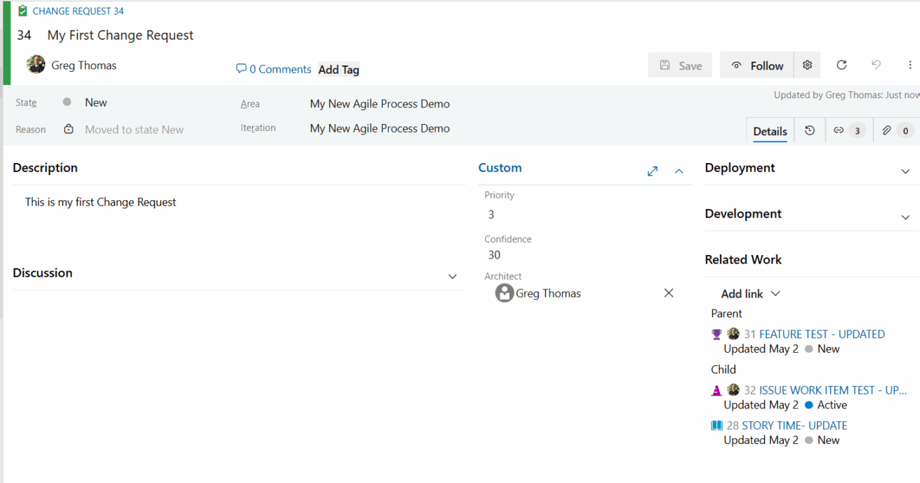 Customizing Azure DevOps Works Items – BetaRover Inc